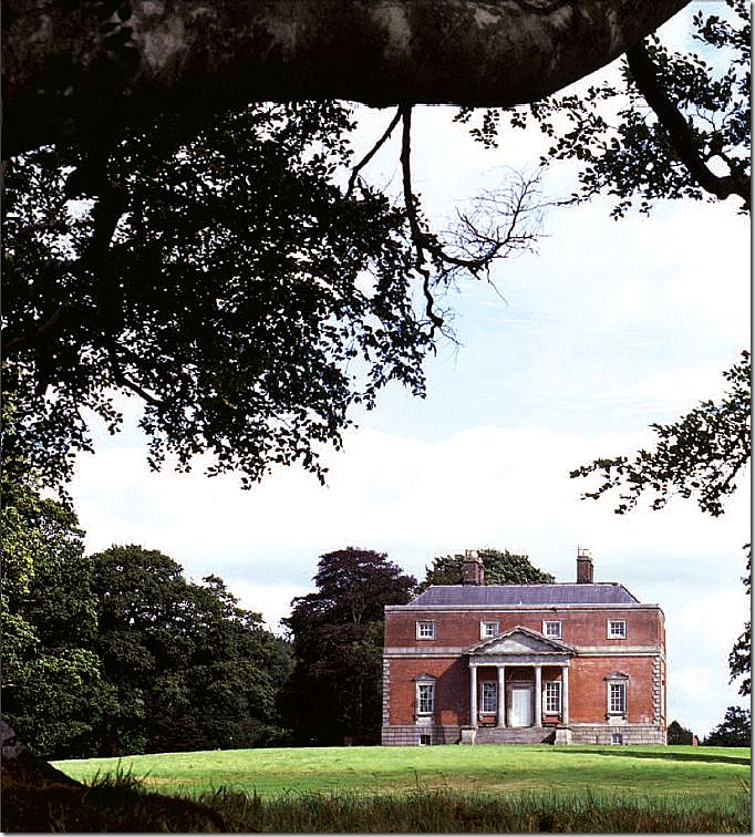 antique french living: Bellamont Forest: Palladian Villa in Ireland